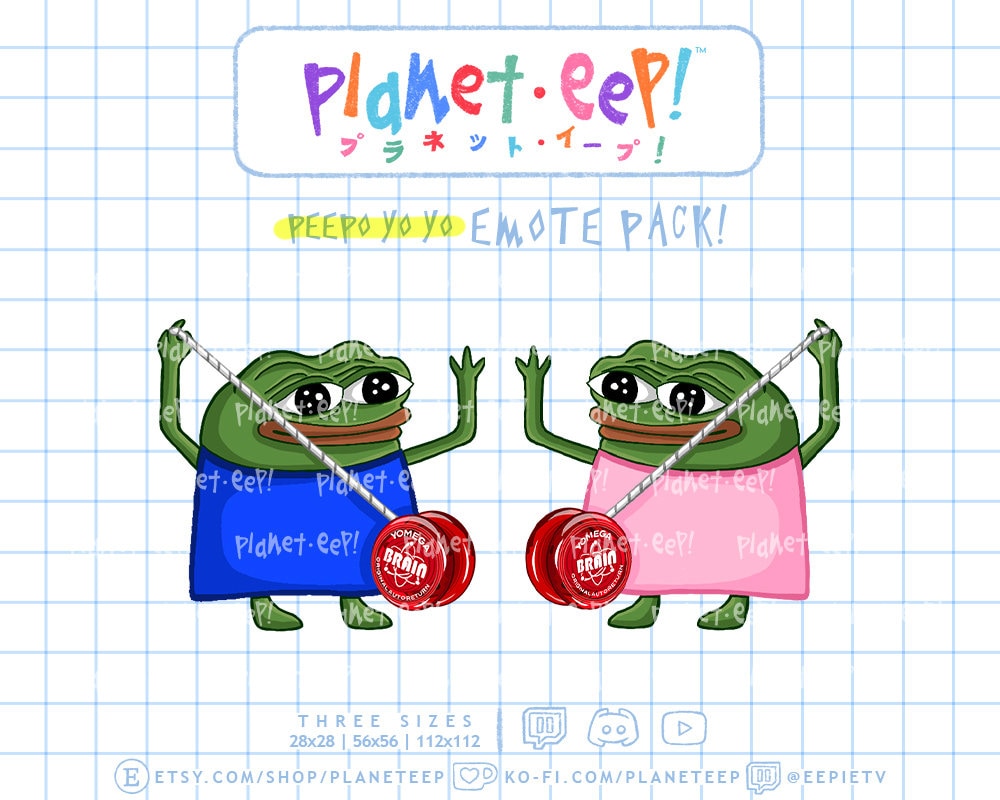 Peepo Emotes | Pepe Emotes | Meme Emotes | Yoyo Emotes | Twitch Emotes ...