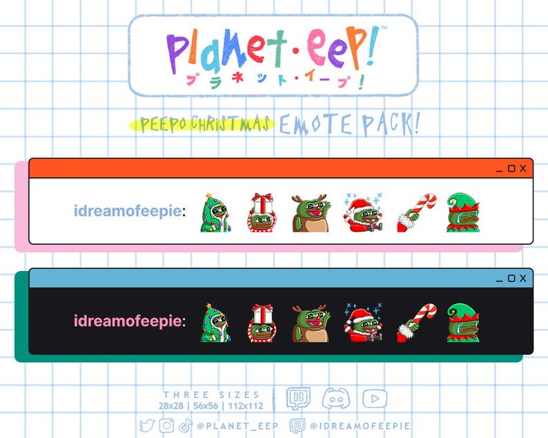 Christmas Emotes | Peepo Emotes | Rare Pepe Emotes | Twitch Emotes ...