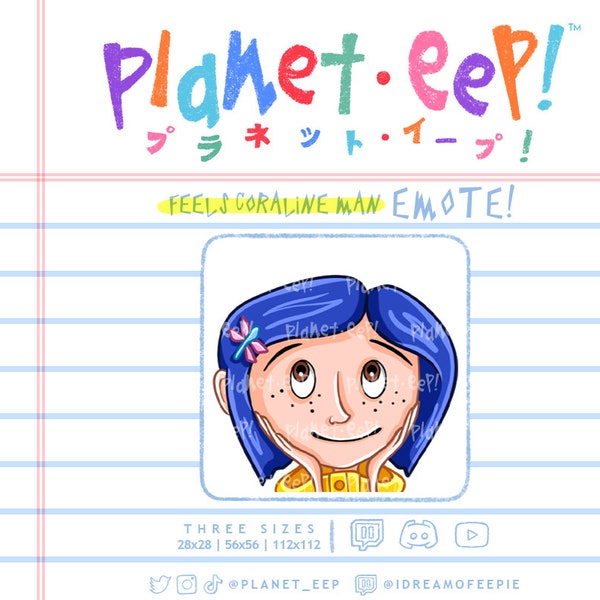 Coraline Twitch Emotes - Etsy