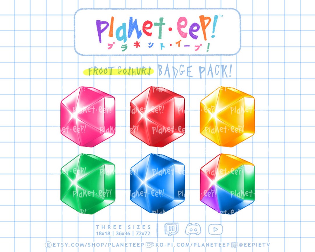 Candy Badges | Candy Sub Badges | 90s Nostalgia | Twitch Badges ...