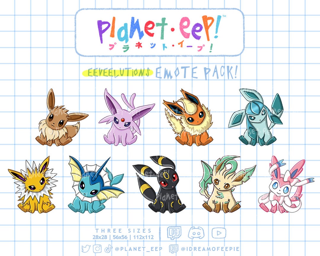 Poki Emotes | Ieeveelutionsi | Sit Emote | Twitch Emotes | Discord ...