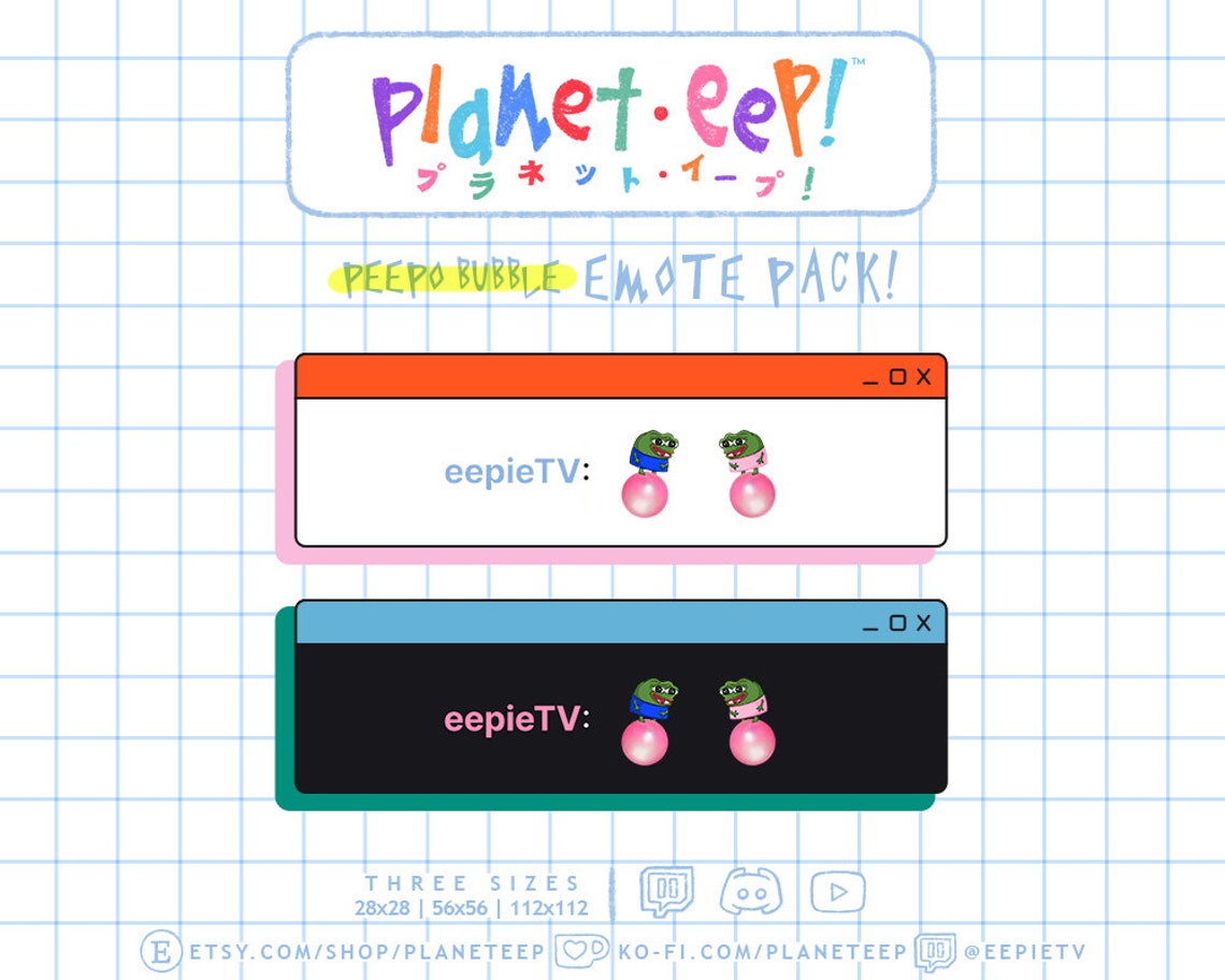Peepo Emotes | Pepe Emotes | Meme Emotes | Bubblegum Emotes | Twitch ...