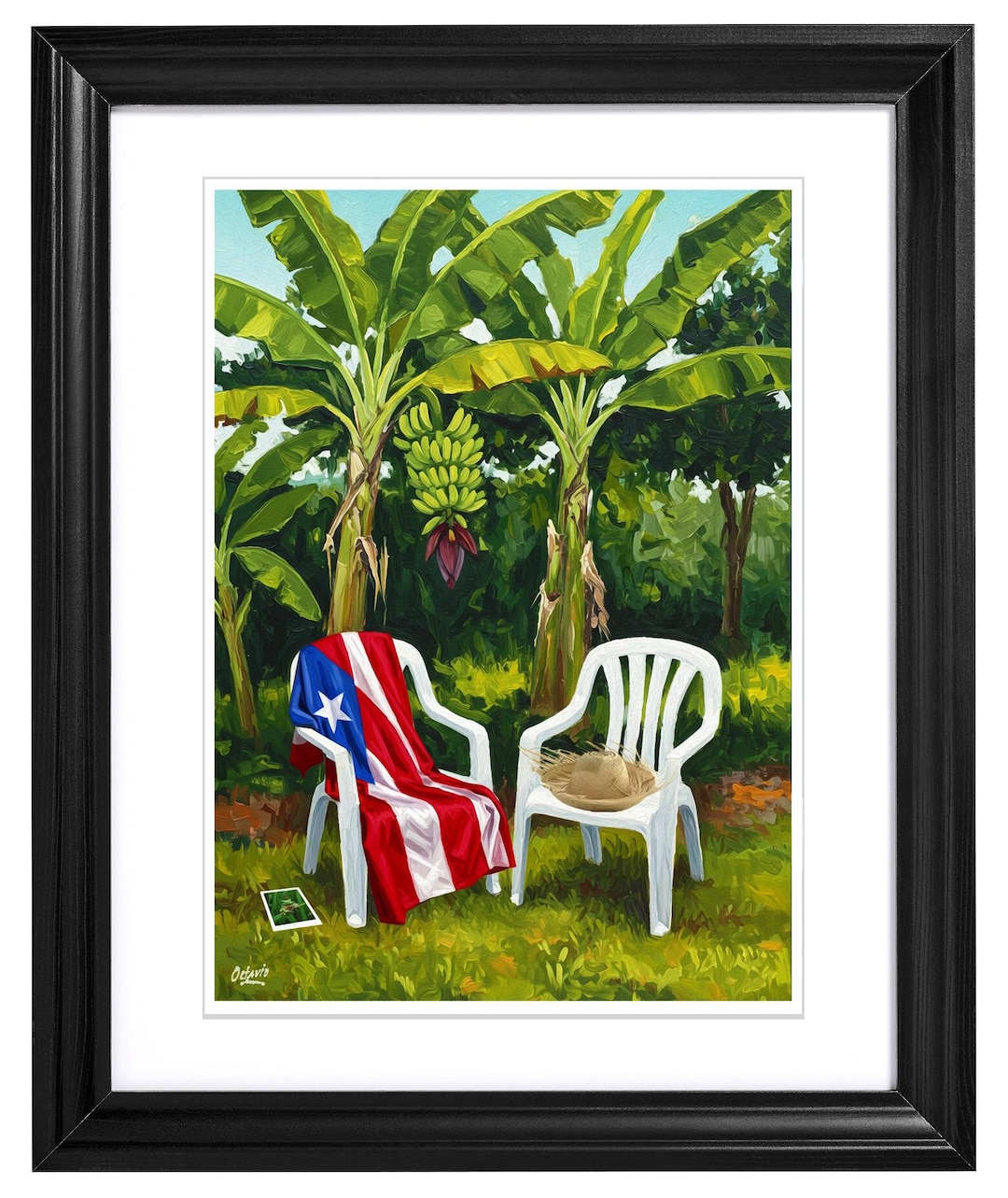 Bad Bunny Puerto Rico Art Print: DTMF Album Cover Giclée on Canvas (NOT ...