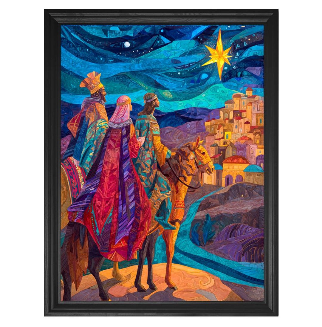 Three Kings Day Art: Epiphany Giclée Print, Puerto Rico Christmas Decor ...