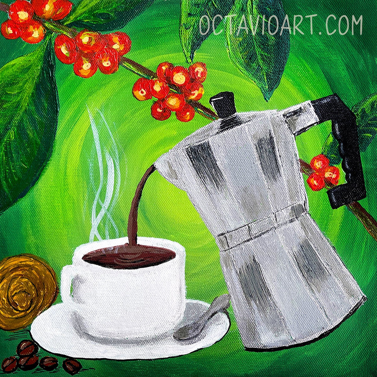 Puerto Rico Print Kitchen Trio Colorful Art Wall Fruits - Etsy