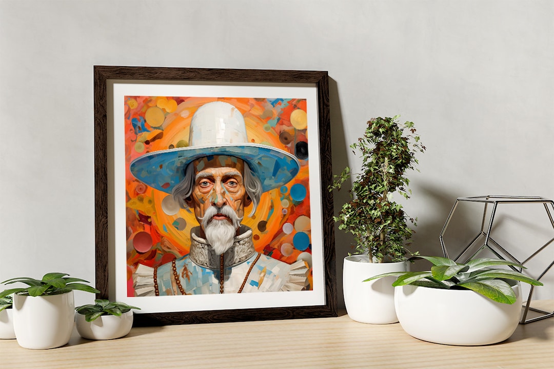 Don Quijote Giclée Wall Art Quixote Painting Deco Fine Art Print - Etsy
