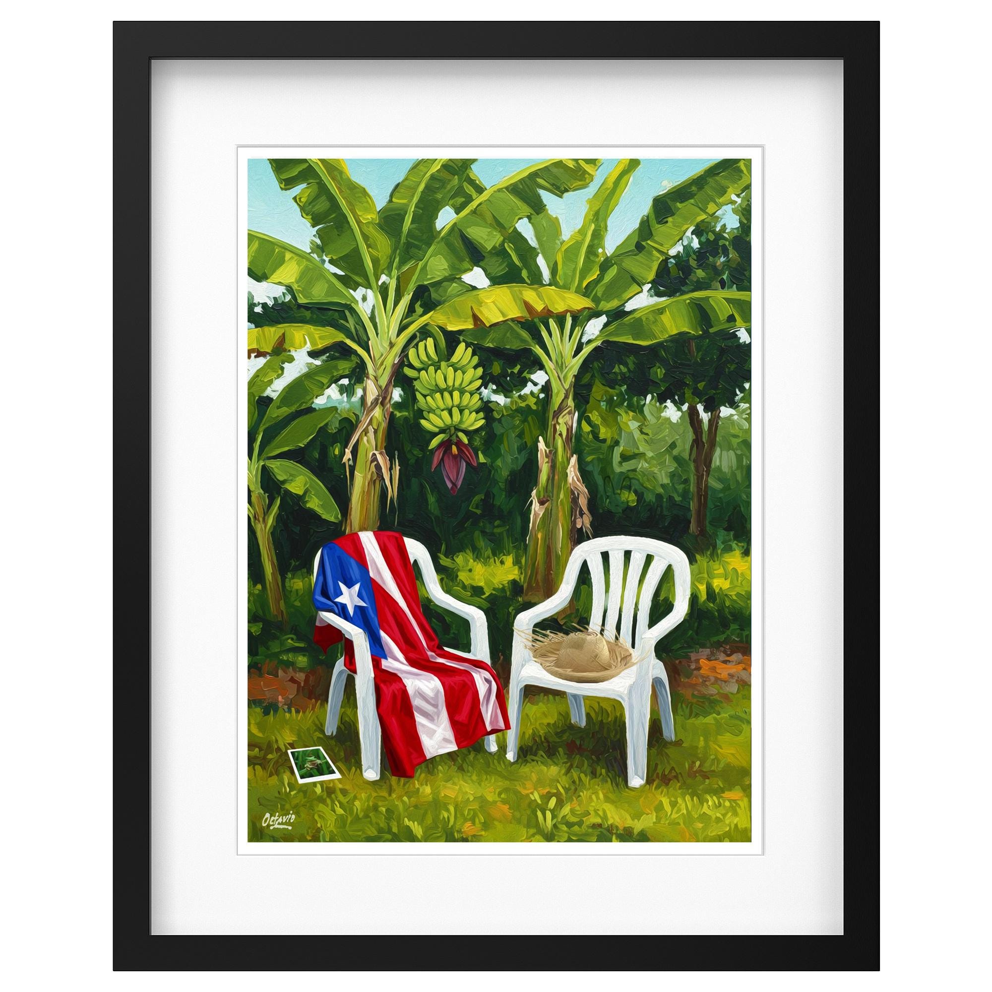 Bad Bunny Puerto Rico Art Print: DTMF Album Cover Giclée on Canvas (NOT ...