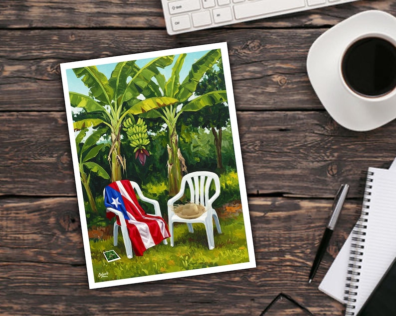 Bad Bunny Puerto Rico Art Print: DTMF Album Cover Giclée on Canvas (NOT ...