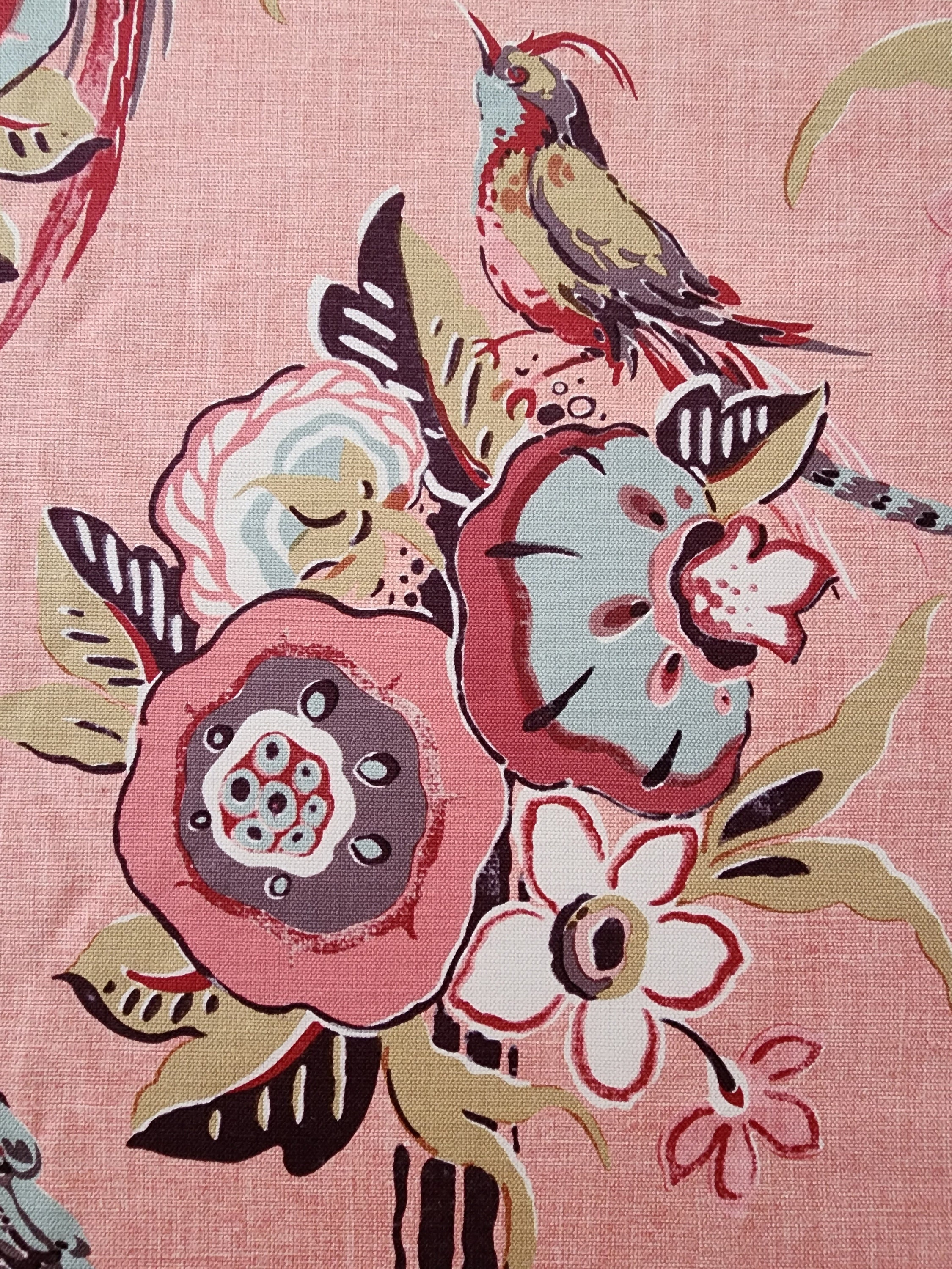 Cartagena in Rose City by Michelle Nussbaumer for Clarence House - Etsy