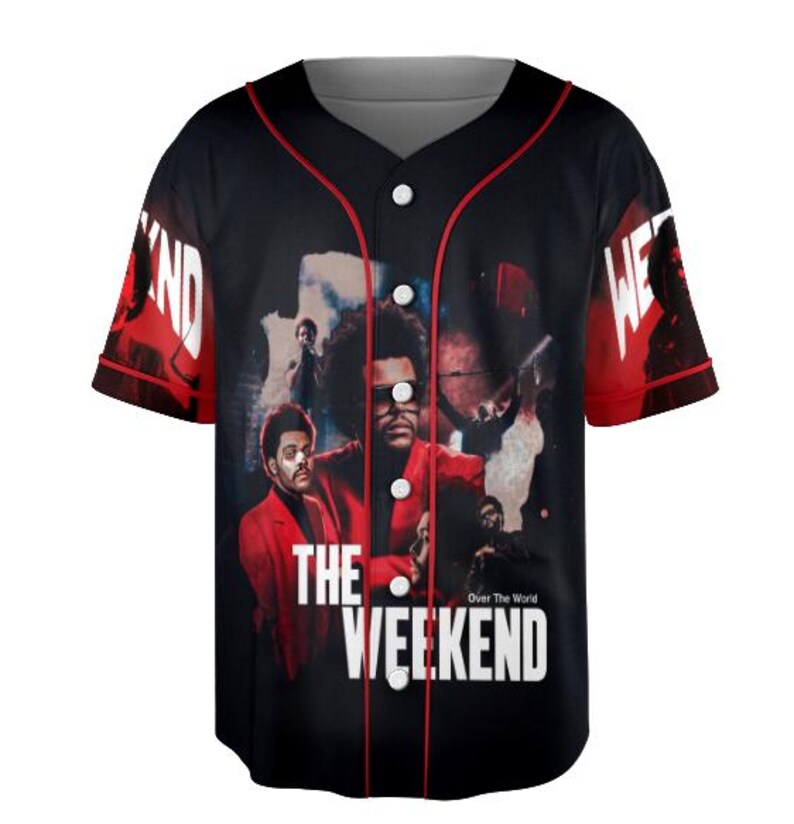 The Weeknd "after Hours Til Dawn" Tour Baseball Jersey - Etsy