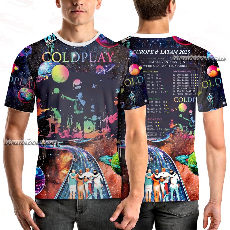 Coldplay Shirts - Etsy