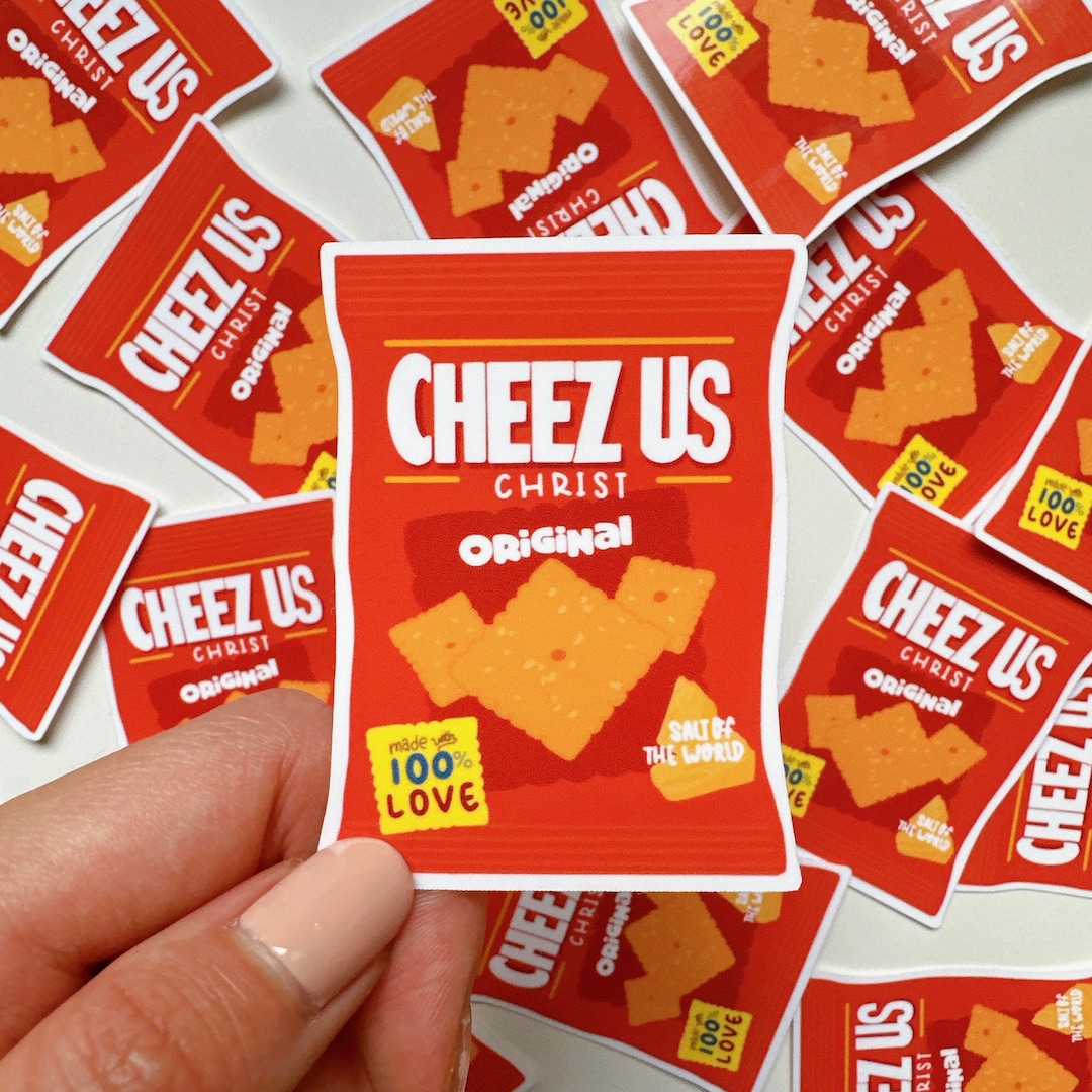 Cheez It & Snickers Inspired Stickers - Etsy