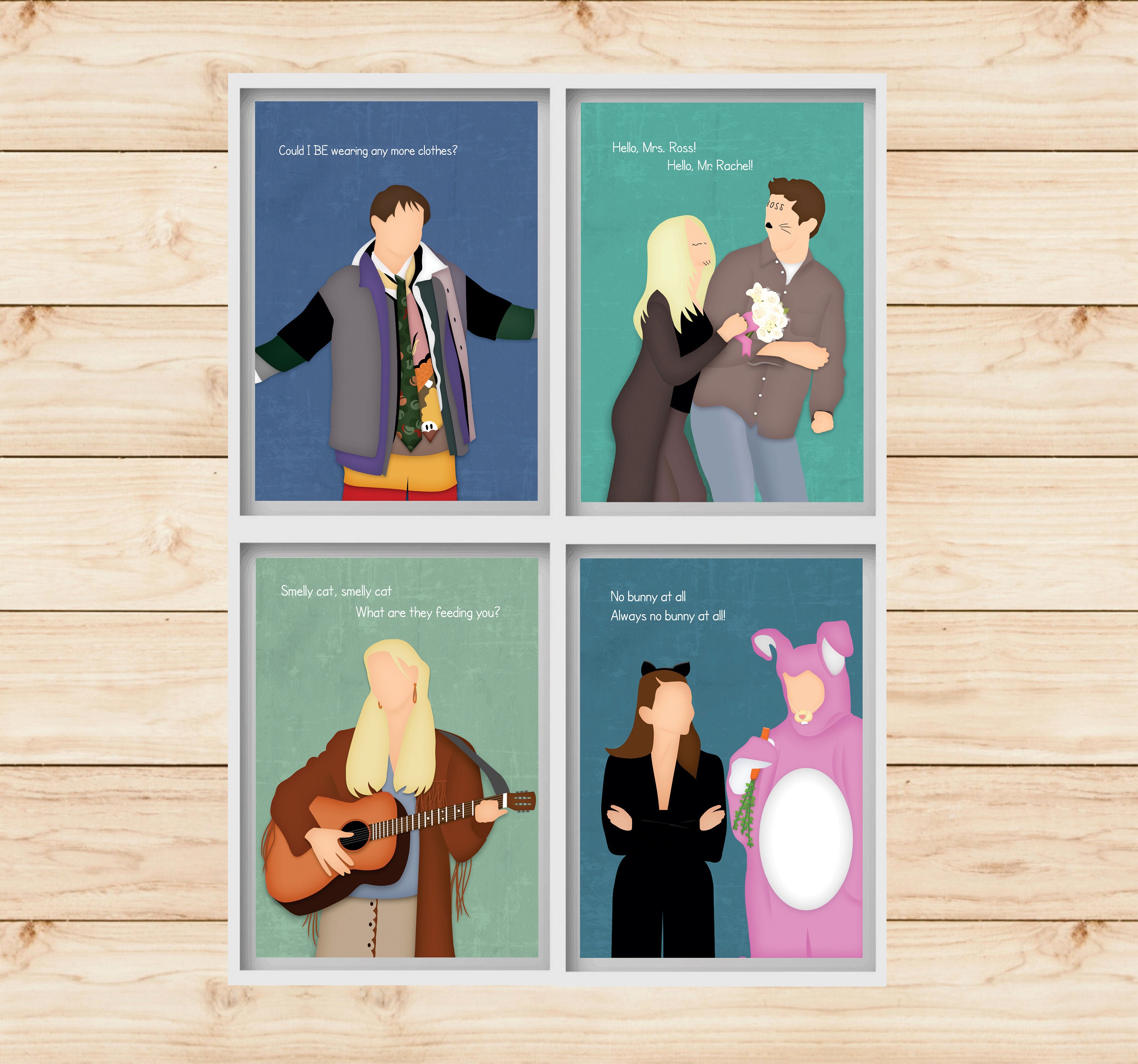 Poster Phoebe Friends Smelly Cat - Etsy