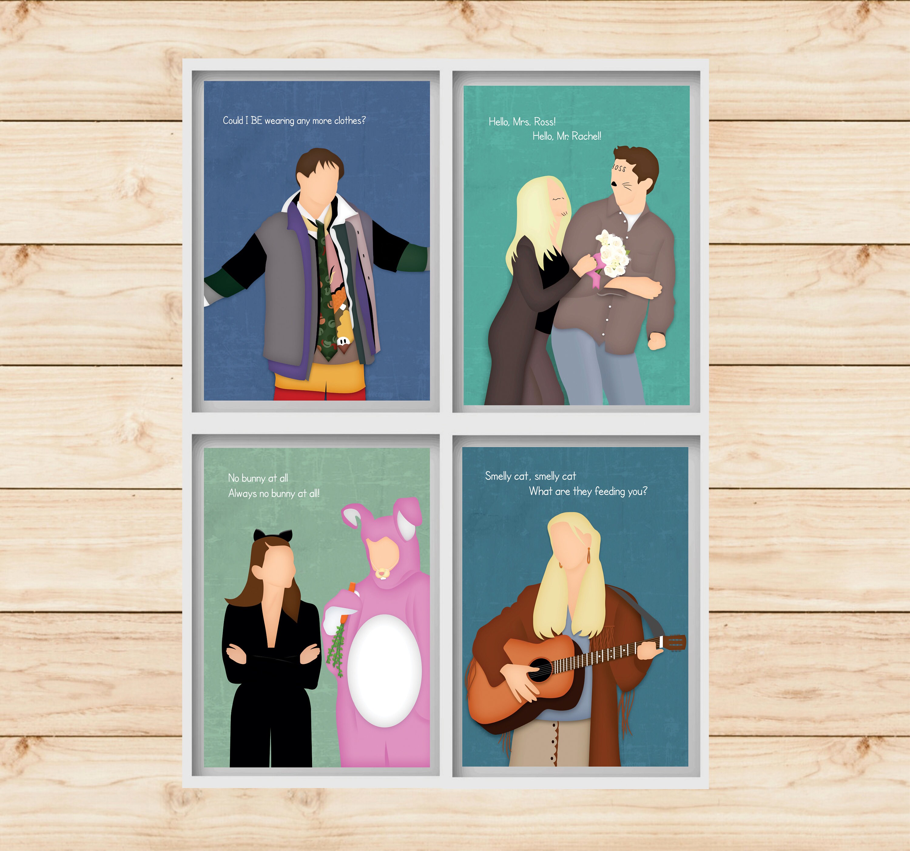 Poster Phoebe Friends Smelly Cat - Etsy
