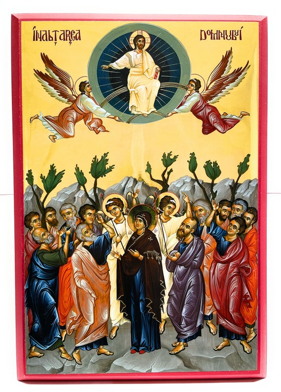 Ascension Of Jesus Icon