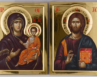 Orthodox Icons Hand Painted - Etsy