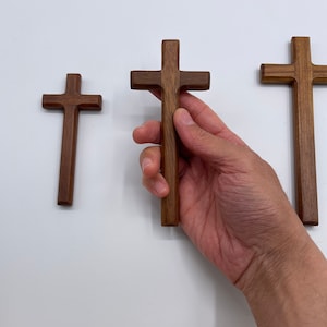Beautifully Simple Wooden Hand Cross - Etsy