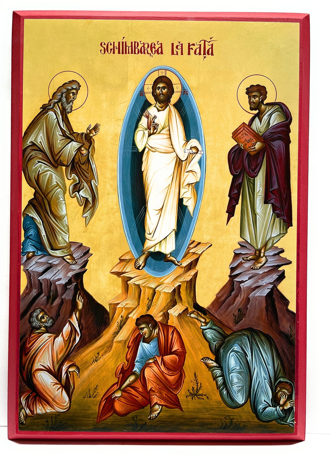 Orthodox Icon of the Transfiguration of Jesus Christ on Mount - Etsy