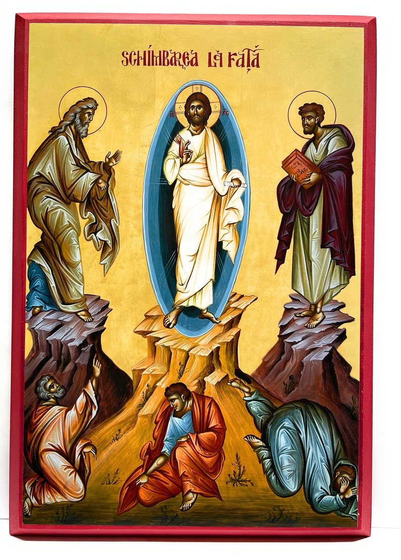 Orthodox Icon of the Transfiguration of Jesus Christ on Mount - Etsy