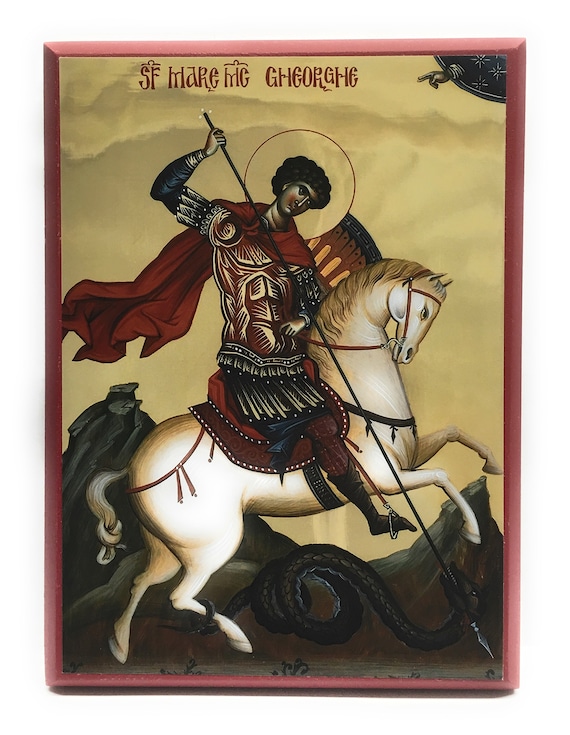 Orthodox Icon of St George The Great Martyr | Etsy