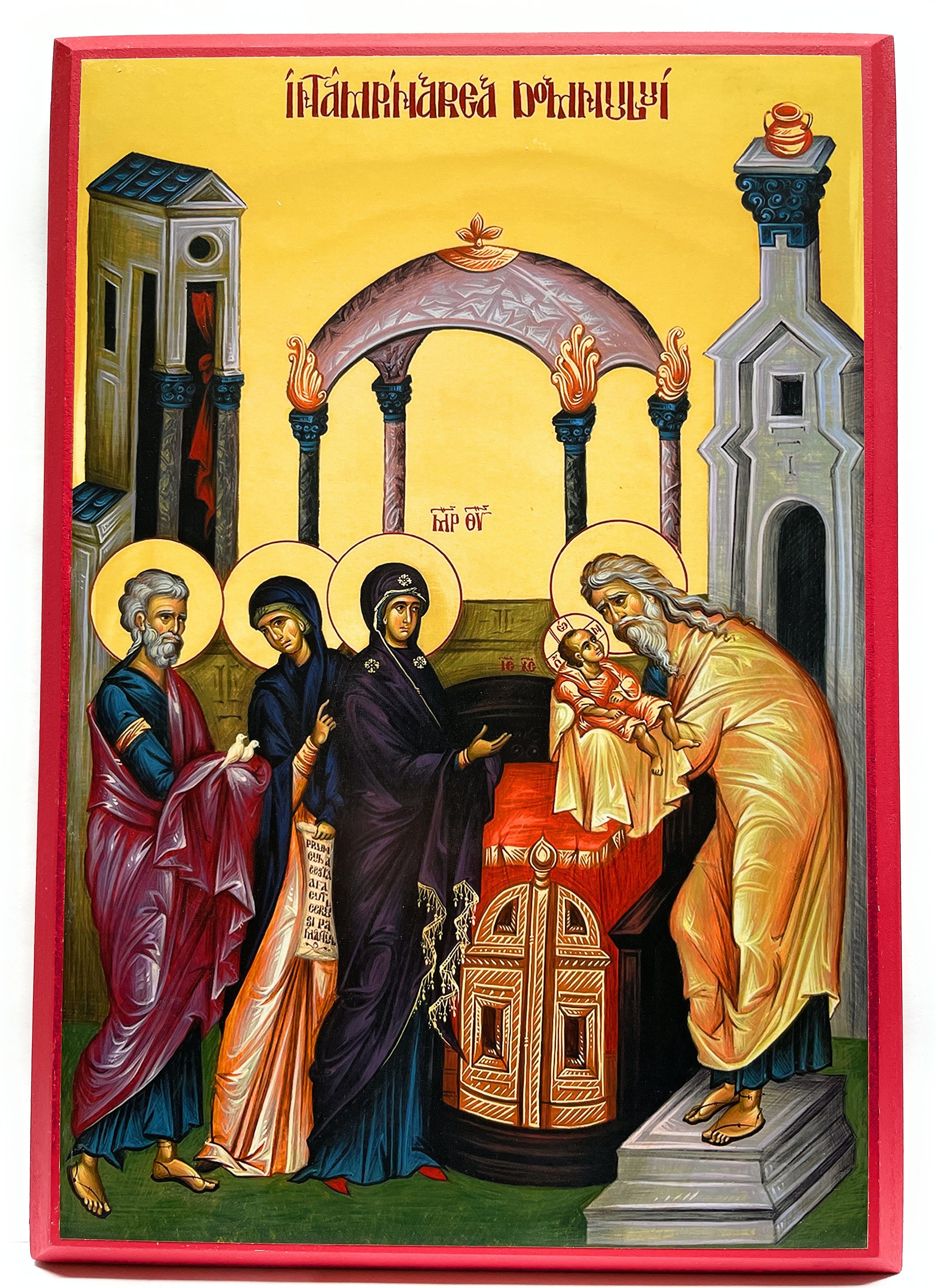 The Presentation Of Jesus In The Temple Icon