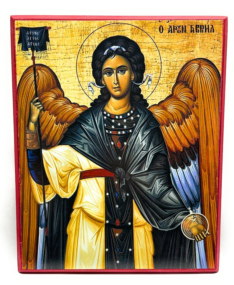Orthodox Icon of Archangel Gabriel the Herald of Glad Tidings - Etsy