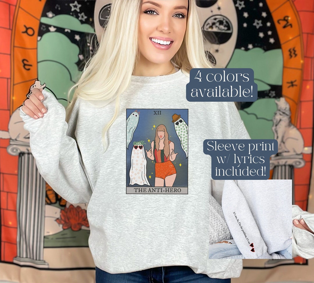 Taylor as the Anti Hero Sweatshirt Merch, Unique Taylor Merch, Taylor ...