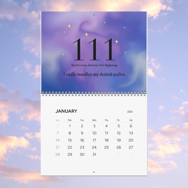 2024 Angel Calendar - Etsy