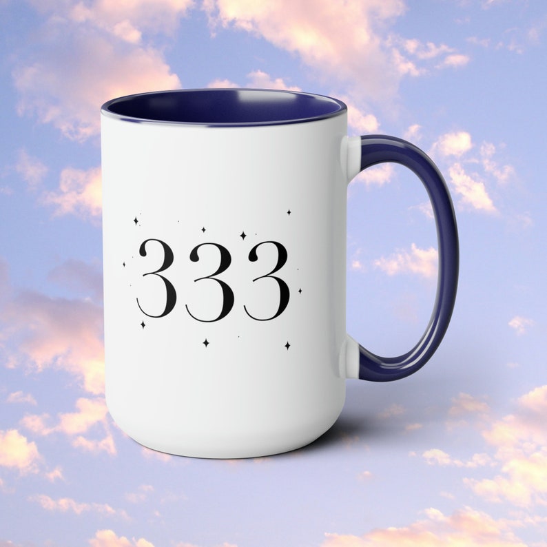 Angel Number Print, Witchy Mug, Positive I Am Affirmation Print Mug ...