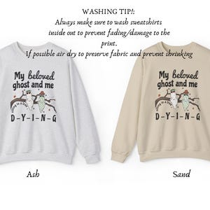 Beloved Ghost and Me, How Did It End, Tortured Poet Sweatshirt, Spooky ...