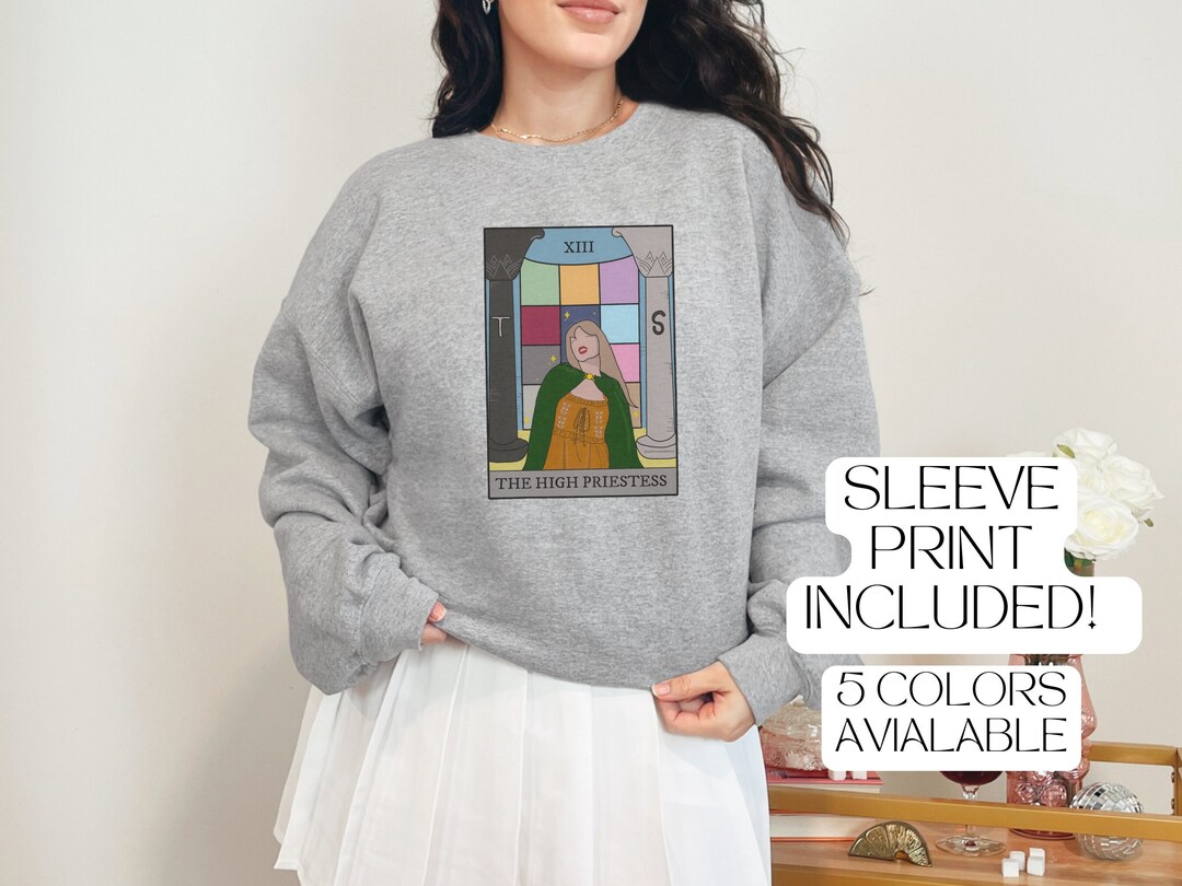 Evermore Taylor Tarot Sweatshirt, Eras Tour Outfit, Taylor as the High ...