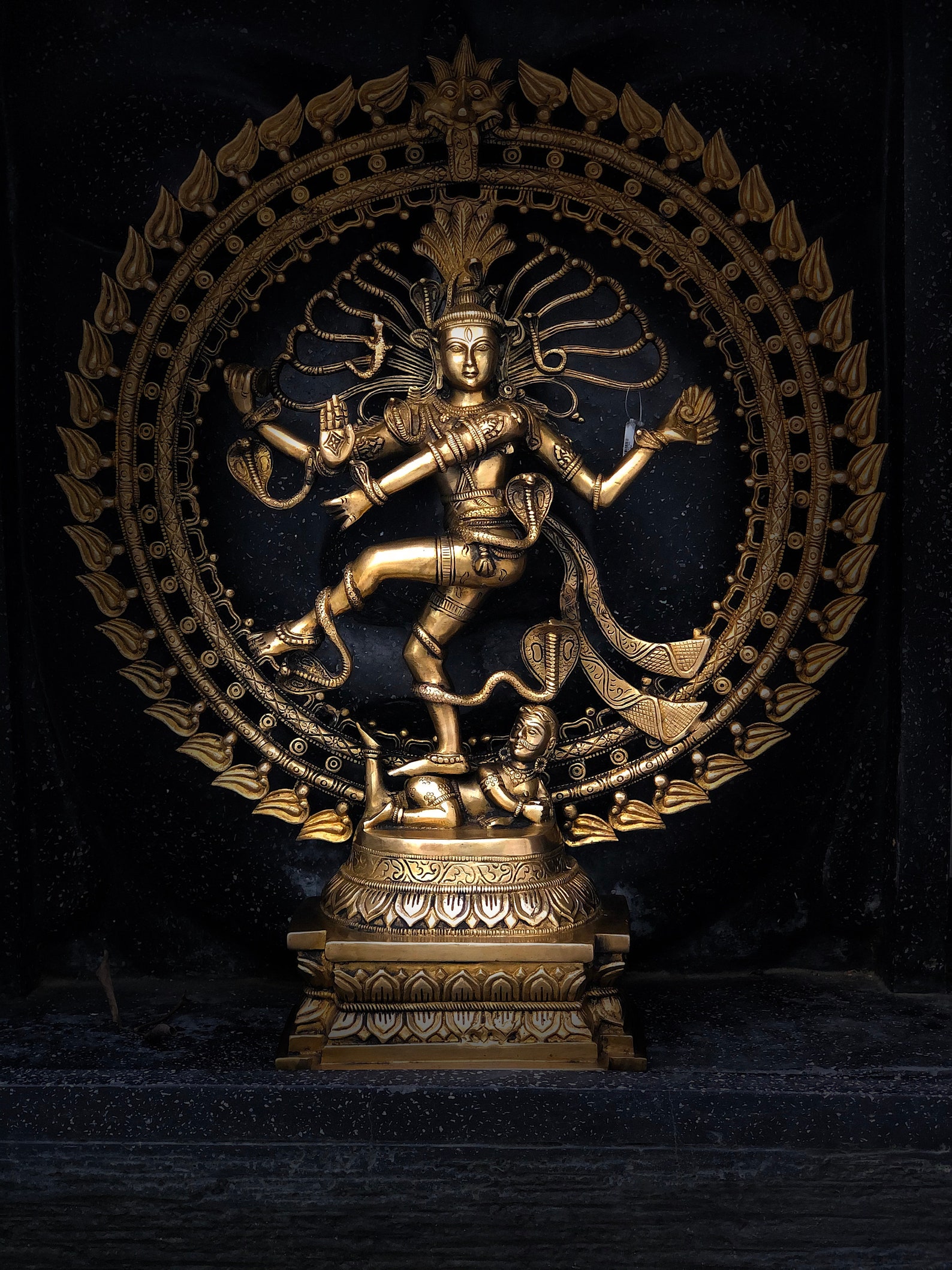 Dancing Shiva Idol 70 Cm/28 Inch Brass Natraj Statue Natarajan | Etsy