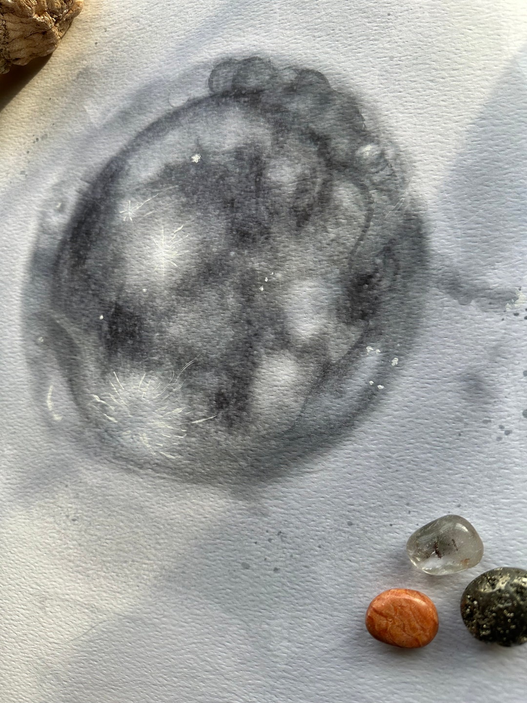 Custom Moon Embryo Art, IVF Embryo Painting, IVF Moon Embryo Art ...
