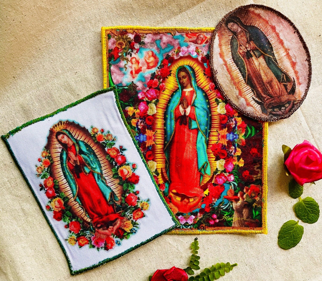 Iron on and or Sew On Catholic Patch Set Our Lady of - Etsy Australia