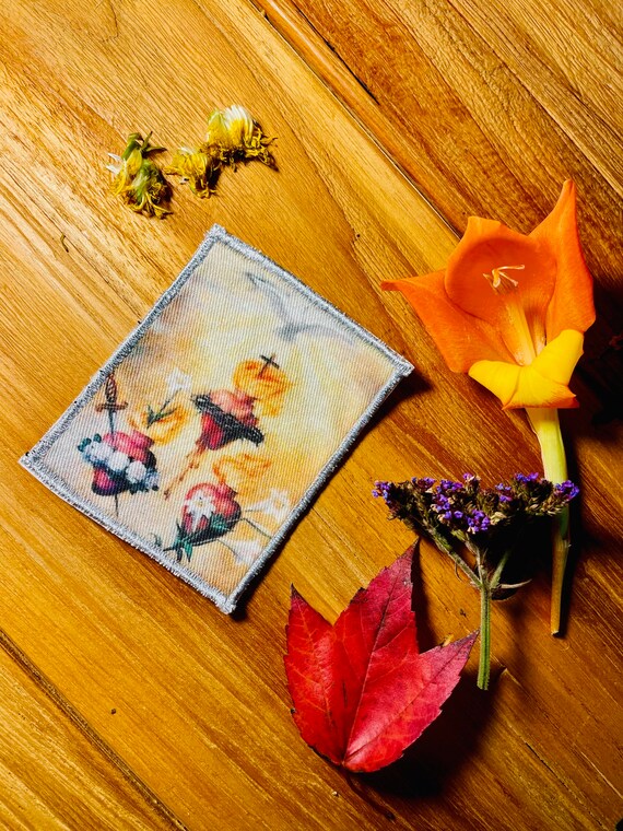 Iron on Patch Catholic Sacred Heart of Jesus Immaculate - Etsy