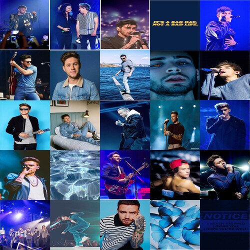 One Direction Aesthetic Wall Collage Kit 170 Pieces / 1D Harry - Etsy