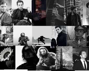 Bucky Barnes Photo Collage - Etsy