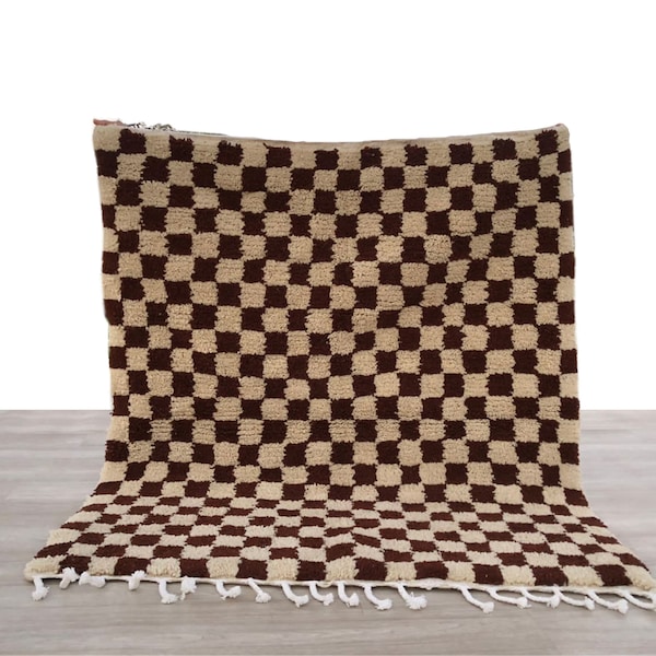 Brown and White Checker - Etsy