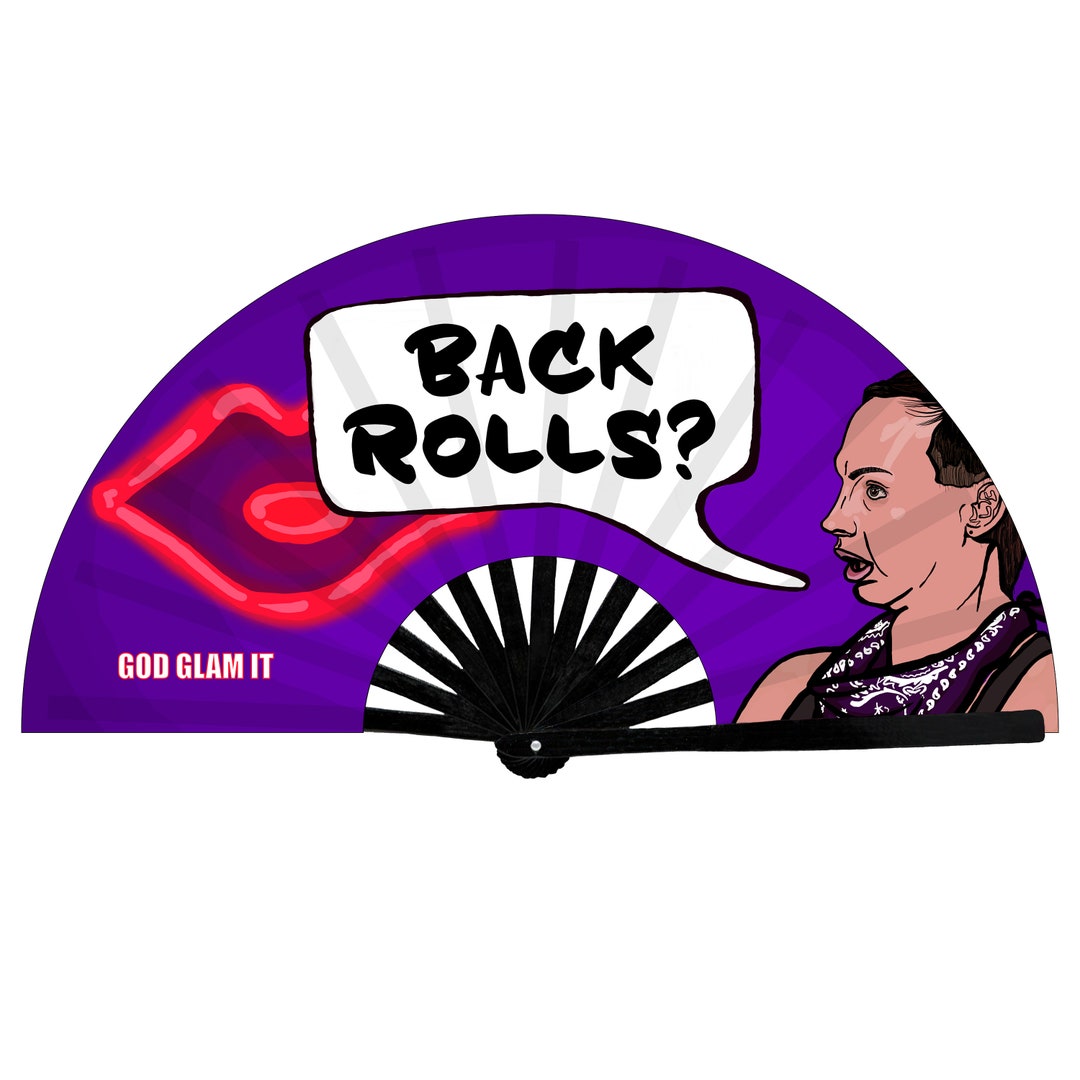 Back Rolls Hand Fan - Etsy