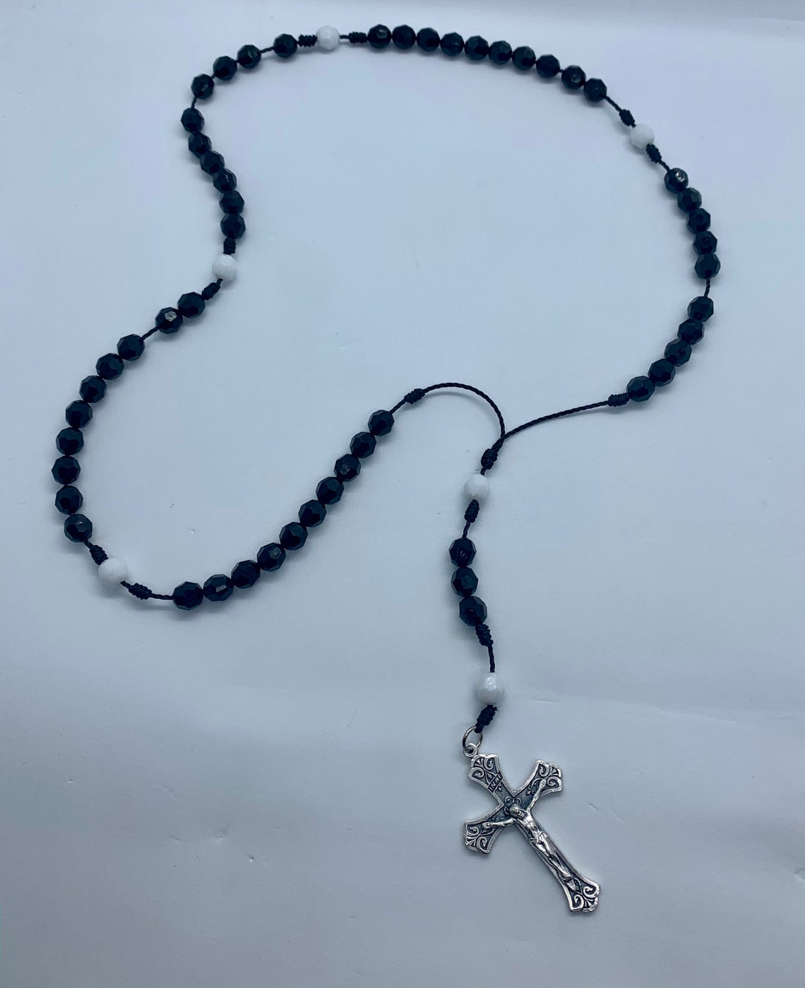 Handmade Beaded String Rosary | Etsy