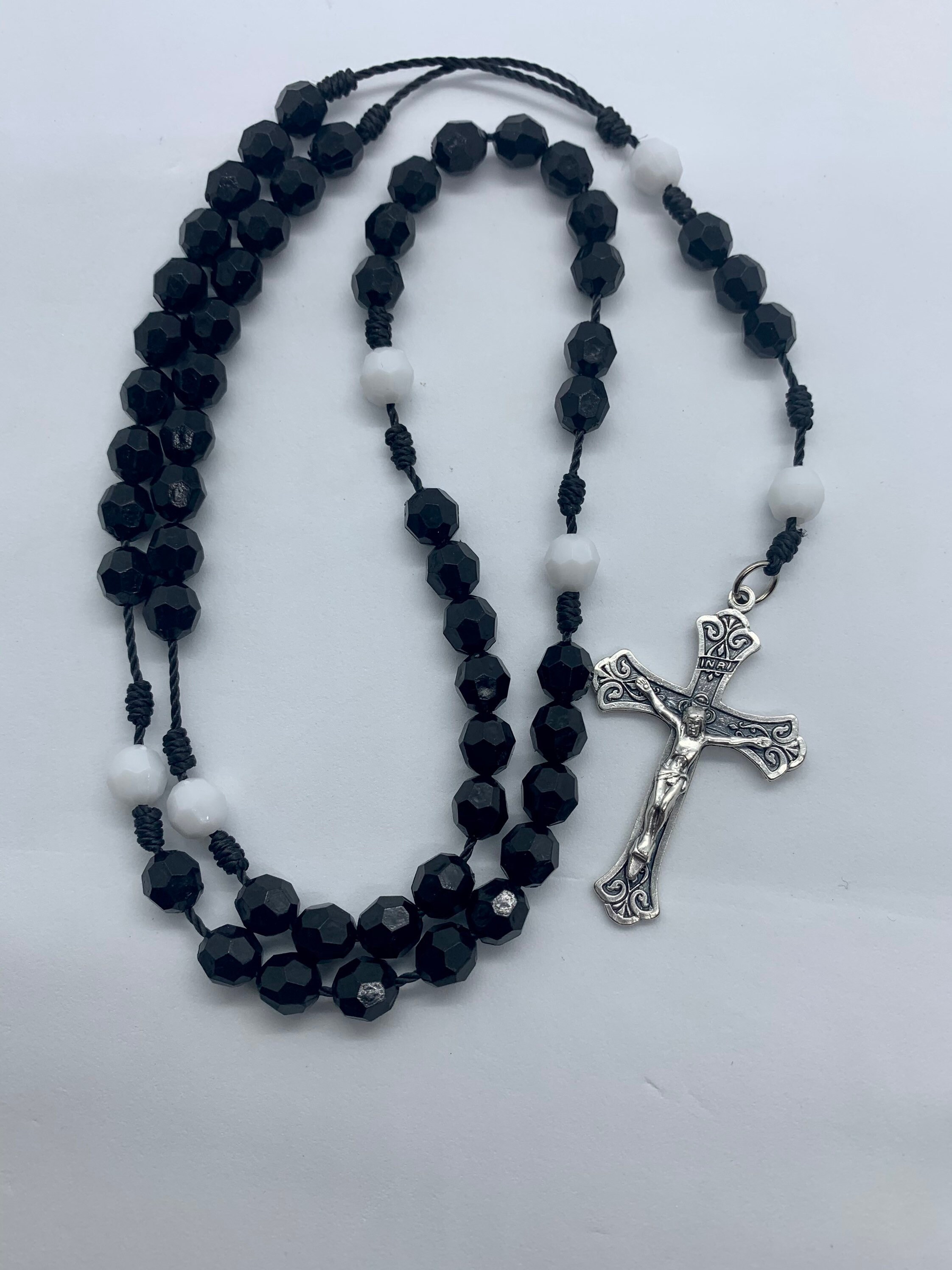 Handmade Beaded String Rosary | Etsy