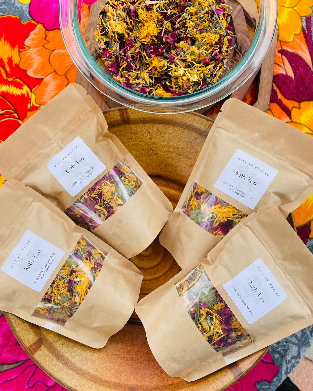 Herbal Bath Tea Blend—a Restorative Soak for Body & Mind - Etsy