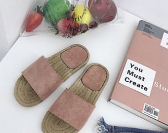 Rattan Slipper - Etsy