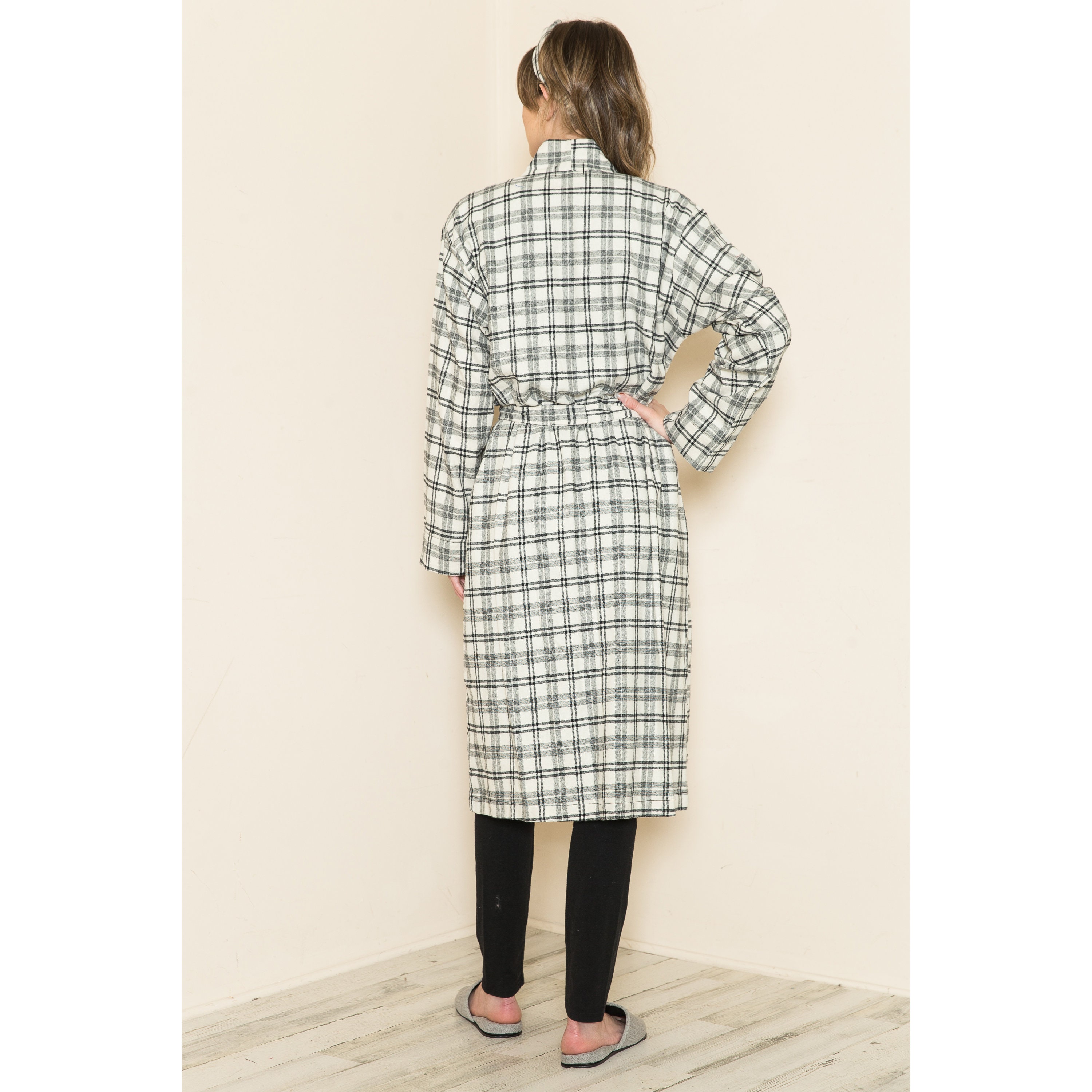 Robewarm and Soft Robe Cotton Flannel Robe for Women Long - Etsy