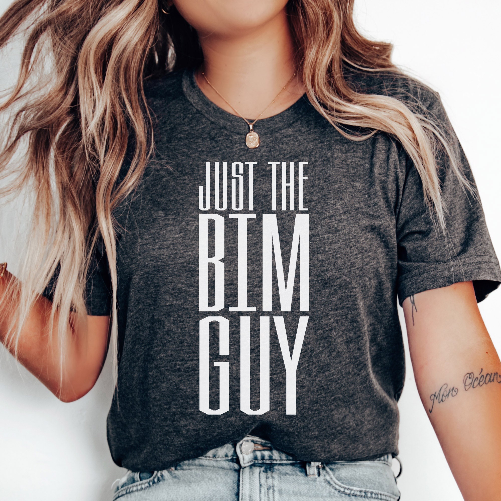 Funny BIM T-shirt, Just the BIM Guy, Construction Shirt, VDC Shirt ...