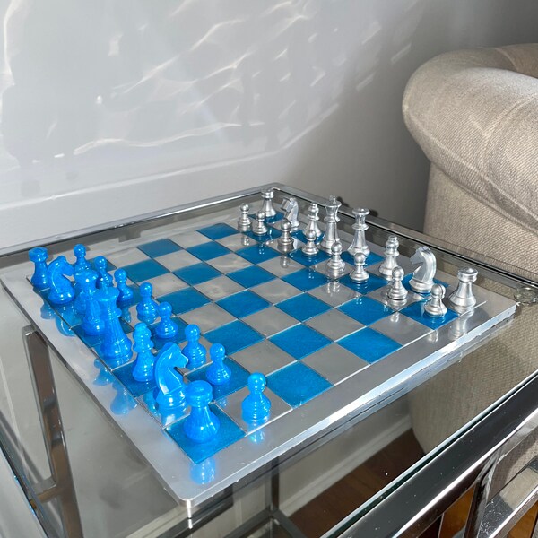 Resin Chess Set - Etsy