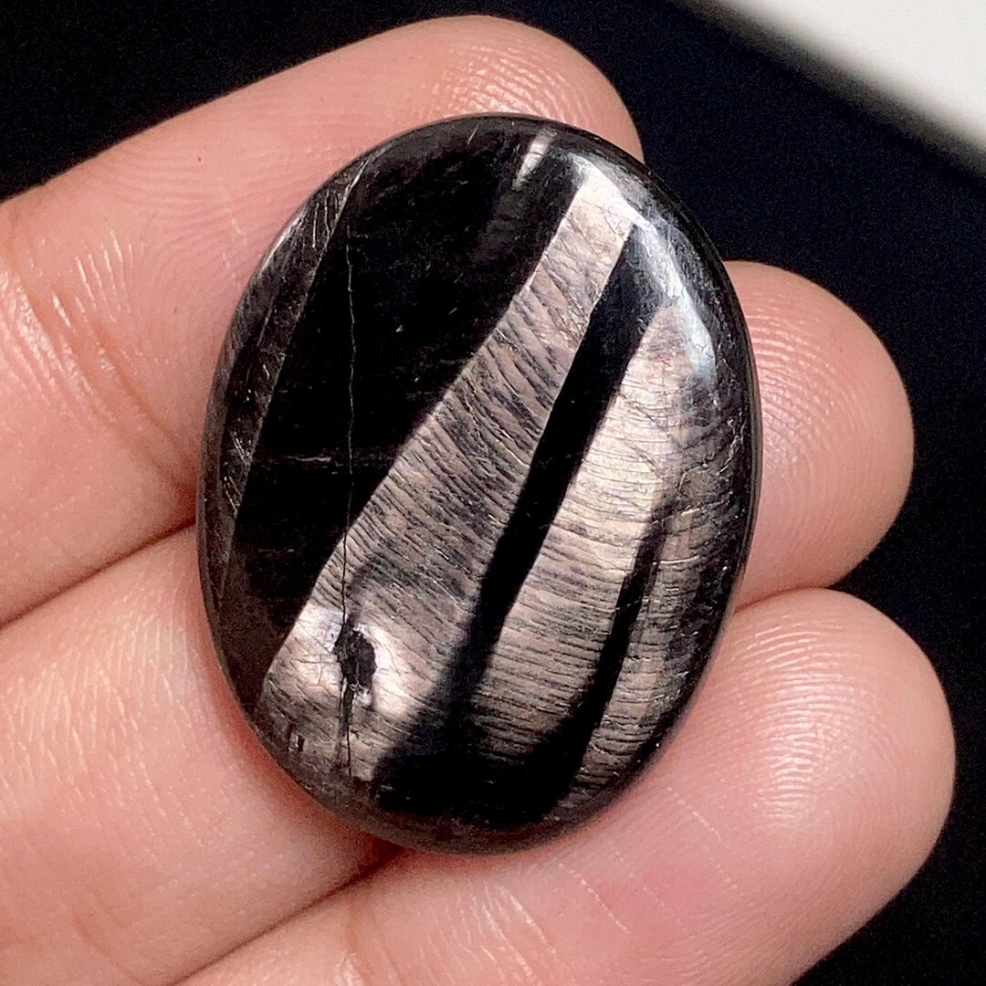 Hypersthene Cabochons, 27x21x5mm Oval Shape Natural Semi Precious ...