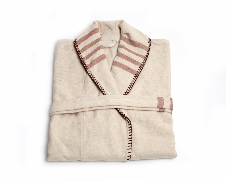 Linen Robe Stone Printed Buddha Kimono Robs Boho Robe - Etsy