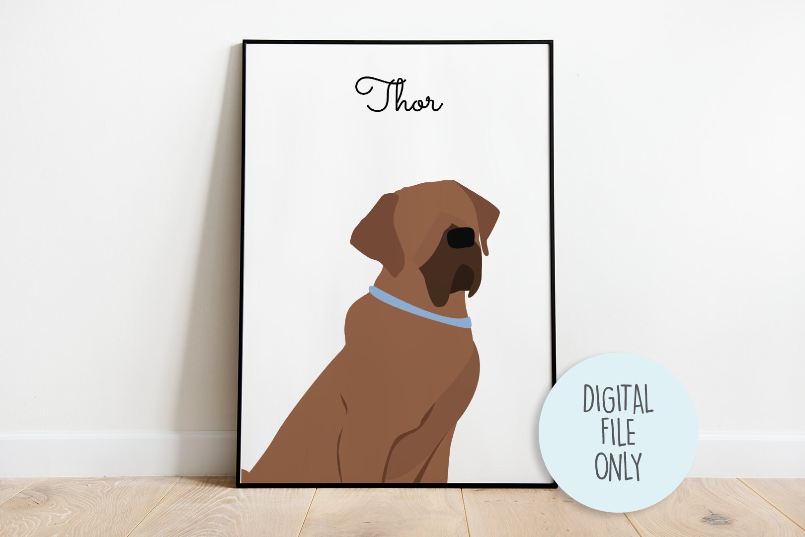 Custom dog portrait / Pet Print /Custom pet Portrait /Pet | Etsy