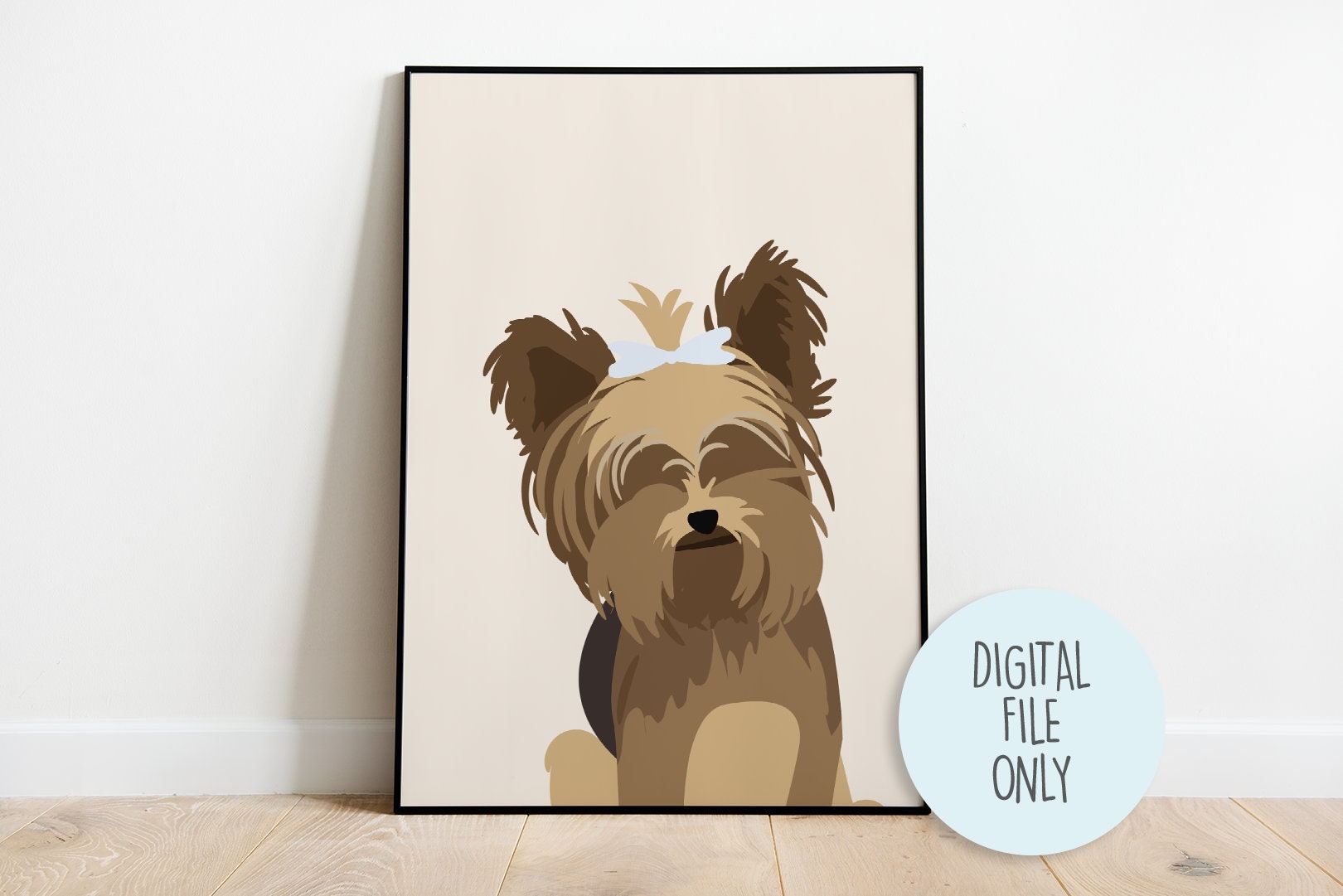 Custom dog portrait / Pet Print /Custom pet Portrait /Pet | Etsy